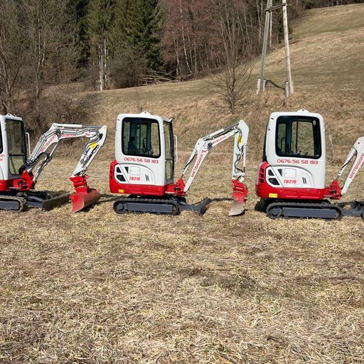 Immer verfügbar! Minibagger-Verleih bei BW Minibagger in Wolfsberg!